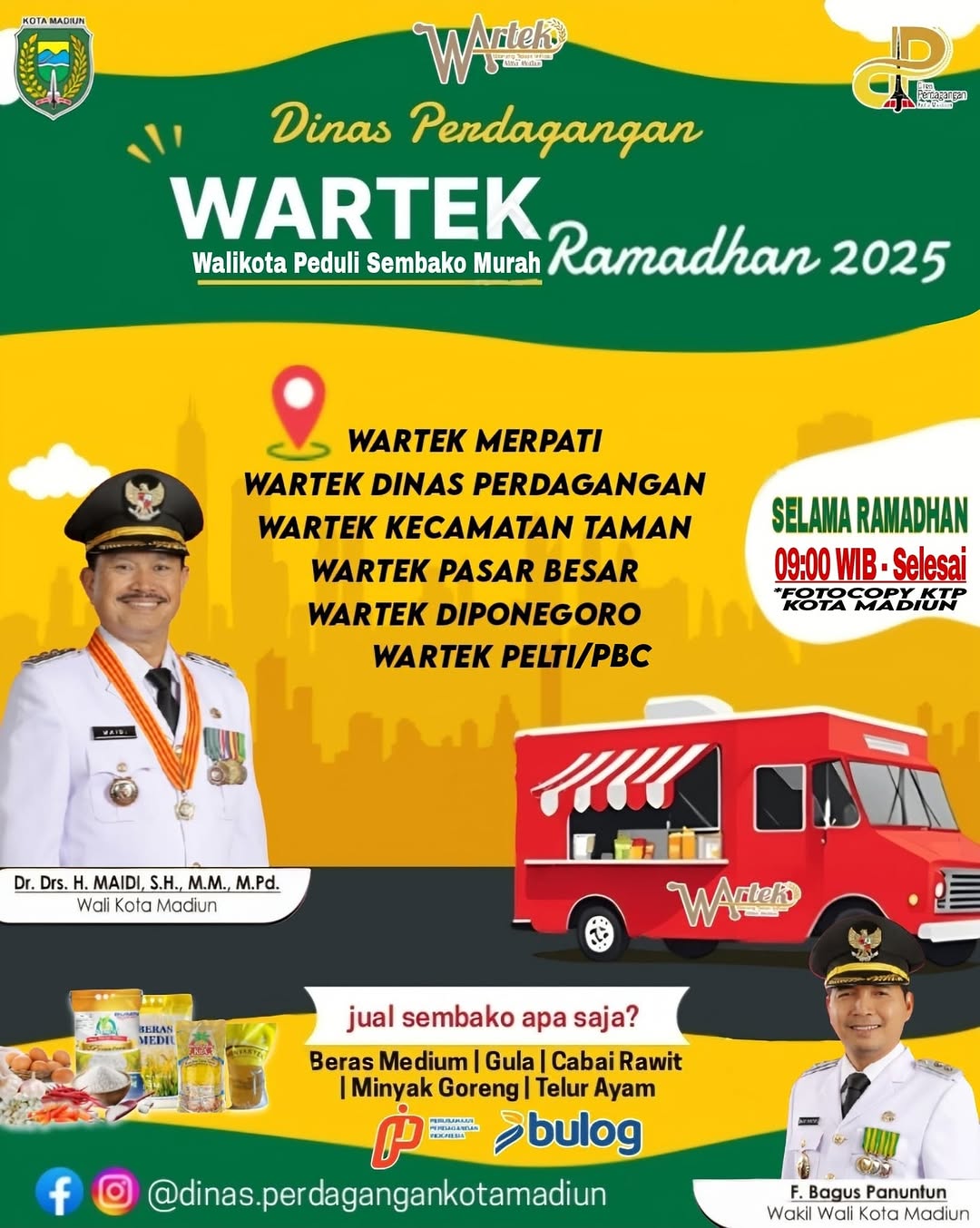 WARTEK (WARUNG TEKAN INFLASI) EDISI RAMADHAN IS BACK MULAI HARI INI ...